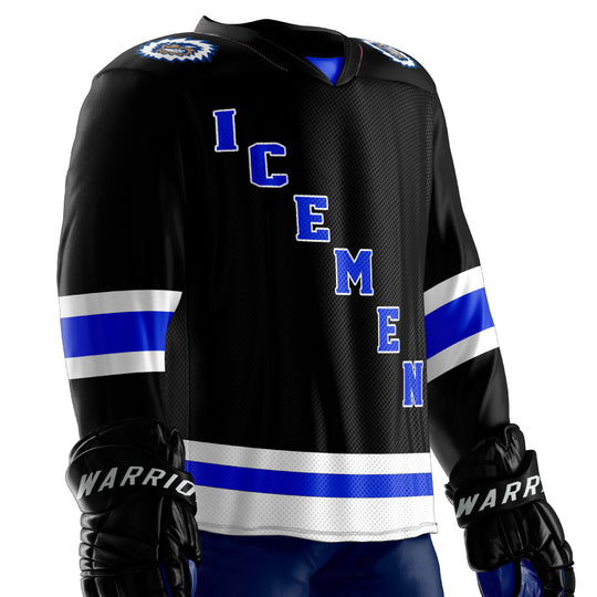 Jacksonville Icemen Black Alternate Jersey – Jacksonville Icemen Team Store